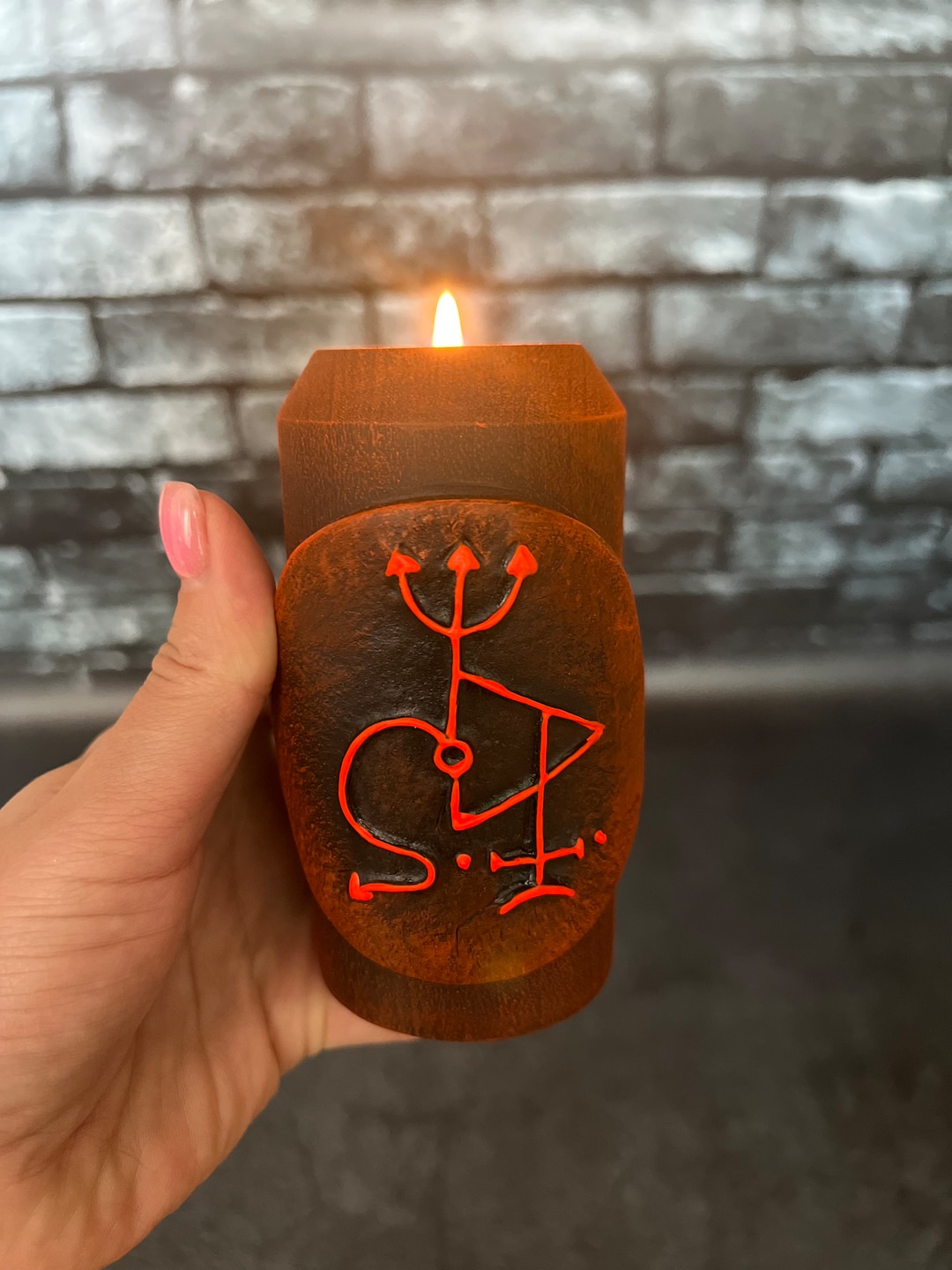 Samael Altar Ritual Candlestick Qliphoth Tree Occult Tool Demonology ...