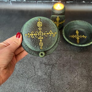 Ti Jan Danto Veve Altar Ritual SET Voodoo Magic Occult Tool Witchcraft ...