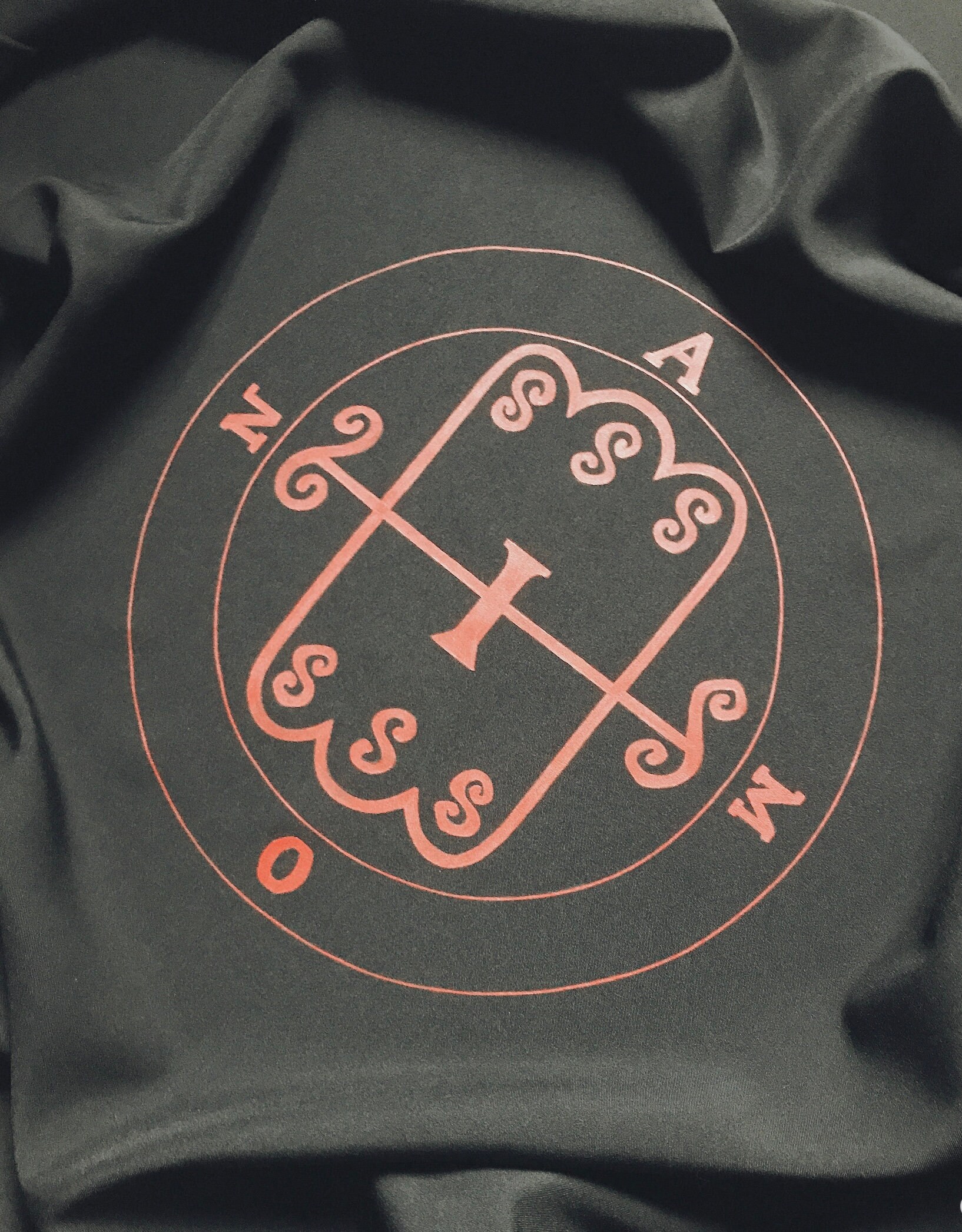Amon Tablecloth Goetia Demon Sigil Invocation Demon Occult - Etsy