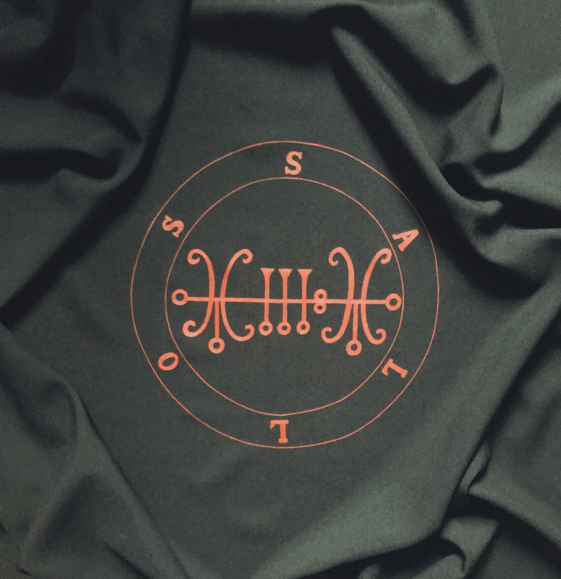 Sallos Sigil Tablecloth Goetia Demon Sigil Occult Altar Altar - Etsy