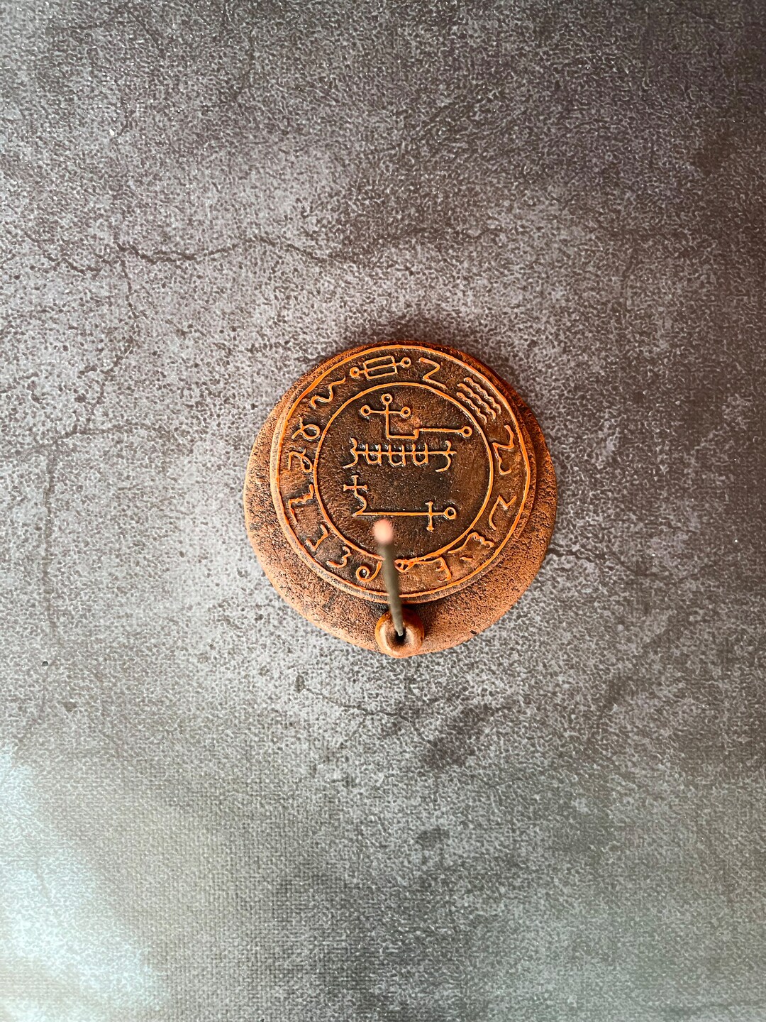 Astaroth Incense Holder Demon Sigil Altar Occultism Censer Ritual Tool ...