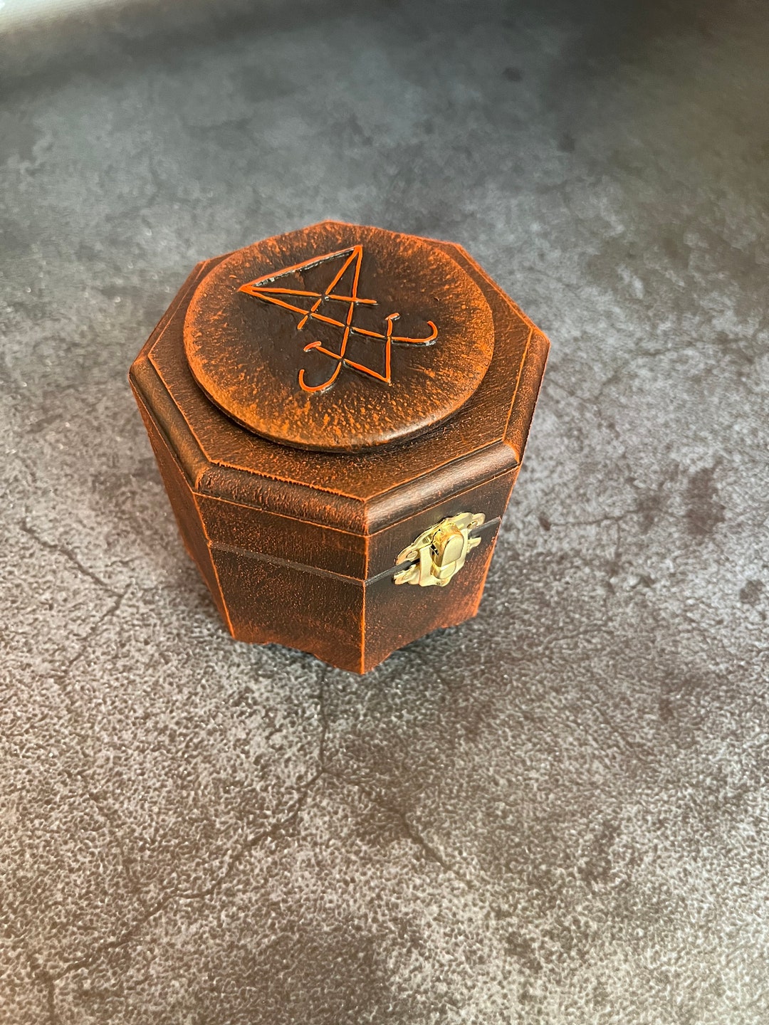 Lucifer Box Demon Tool Witch Home Decor Altar Witchcraft Supplies ...