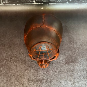 Ipos Goetia Skull Demon Ritual Altar Solomon Demonology Altar ...