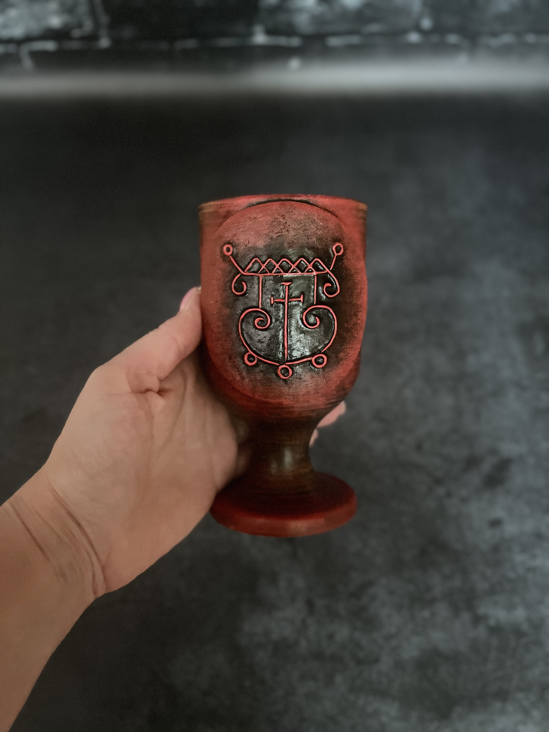 Goetia Gremory Sigil Lesser Key Solomon Altar Cup - Etsy