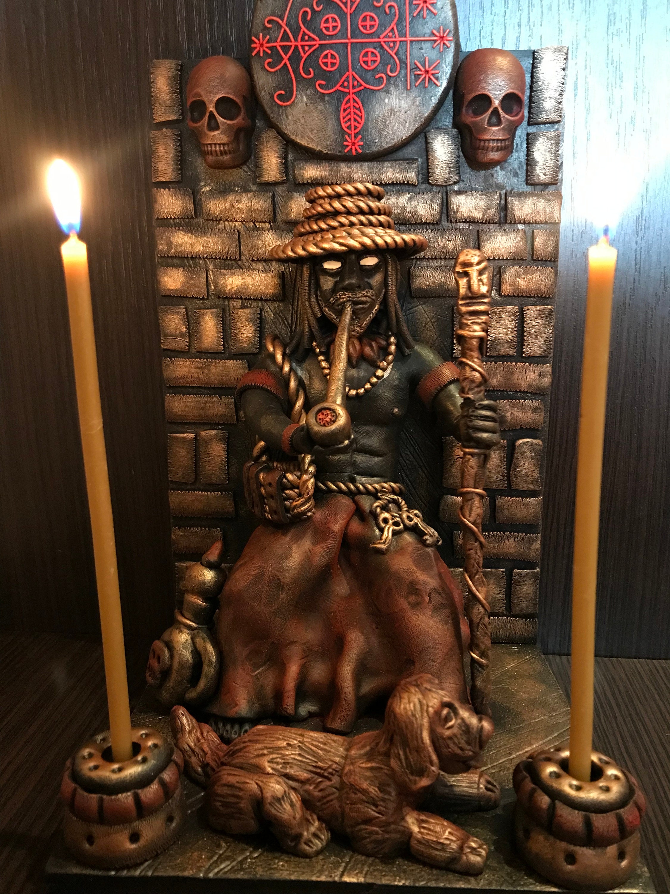 Papa Legba Statue