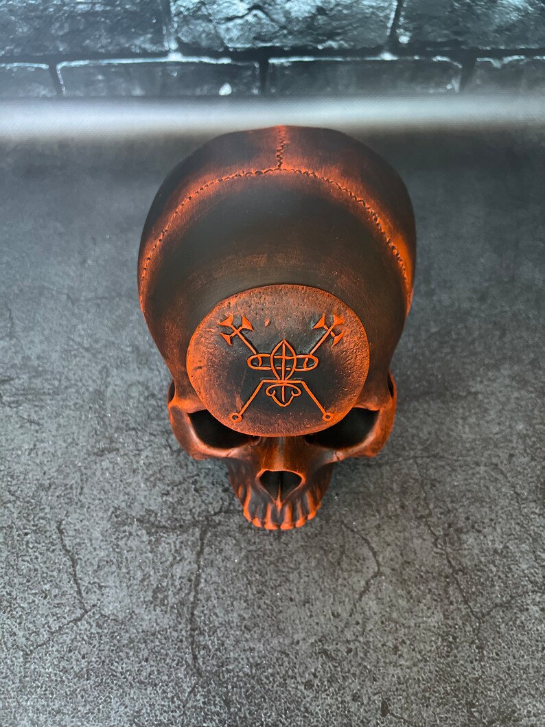 Bael Sigil Skull Goetia Demon Altar Tool Lesser Key Solomon Ritual ...