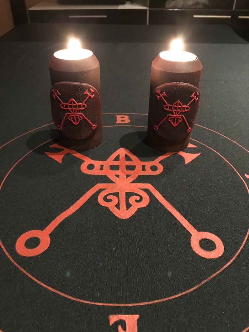 Bael Tablecloth Goetia Demon Sigil Altar Cloth Occult Altar - Etsy
