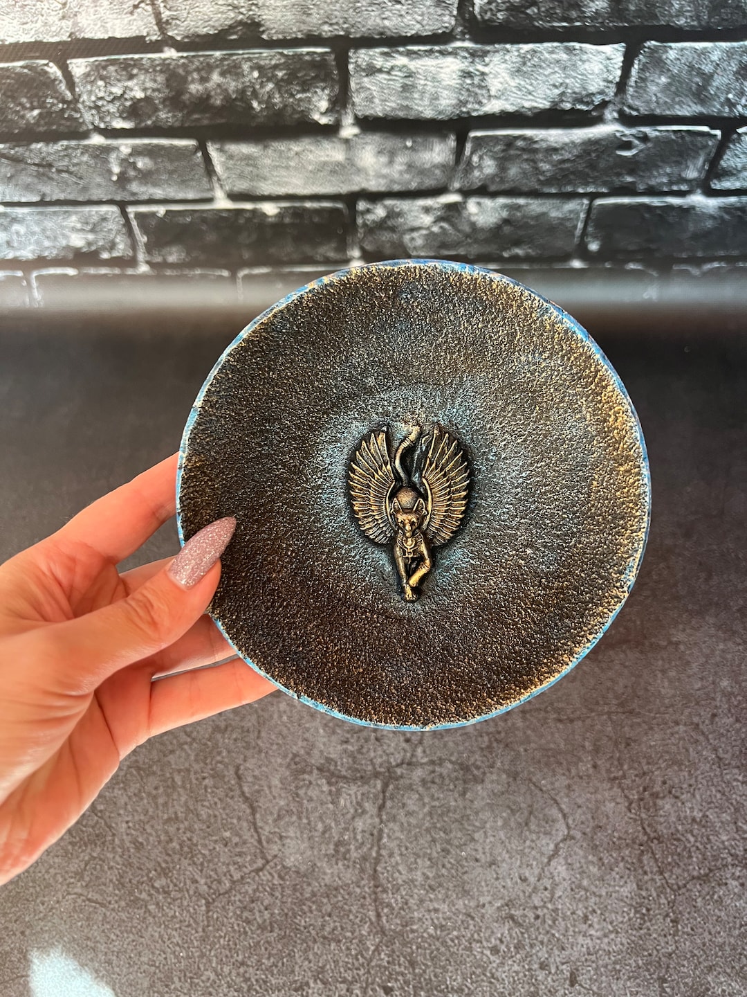 Plate Bastet Offering Bowl Goddess Witch Home Decor Altar Tool ...