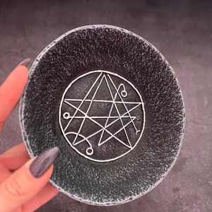 Necronomicon Offering Bowl Altar Plate Witchcraft Supplies Sorcery - Etsy