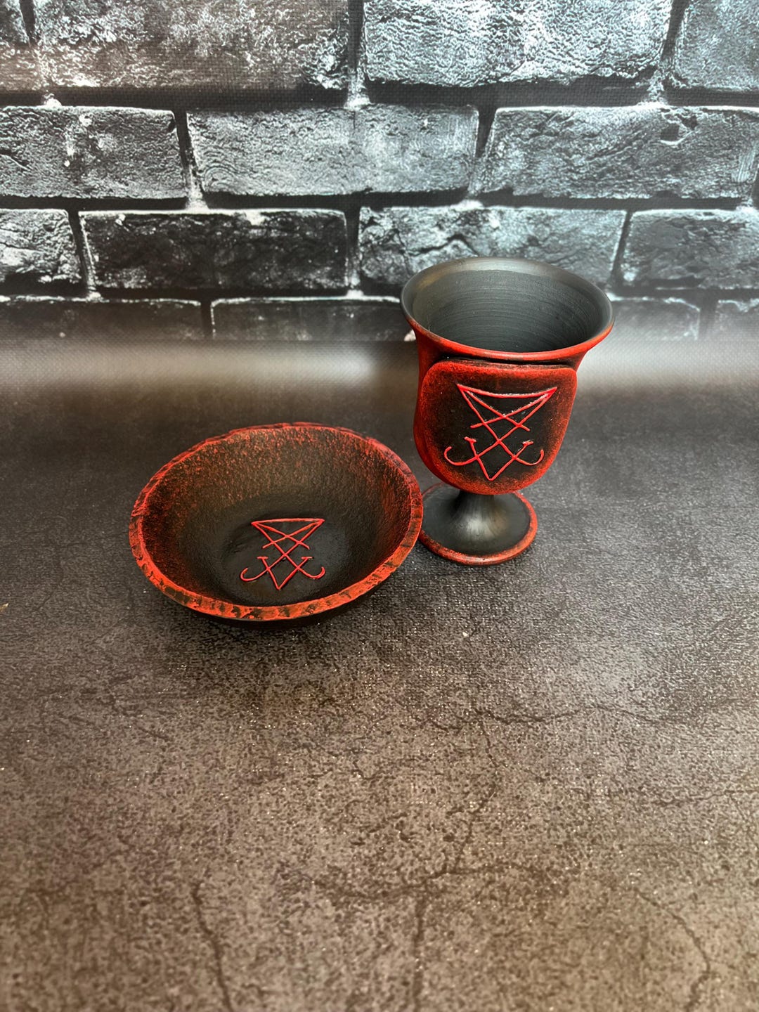 Lucifer Sigil Altar Ritual SET Luciferian Demonology Occult Tools ...