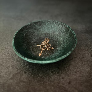 Santa Muerte Holy Death Altar Offering Bowl Plate Witchcraft Supplies ...