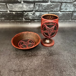 Baphomet Altar Set Leviathan Anton Lavey Sigil Satanism Occultism ...