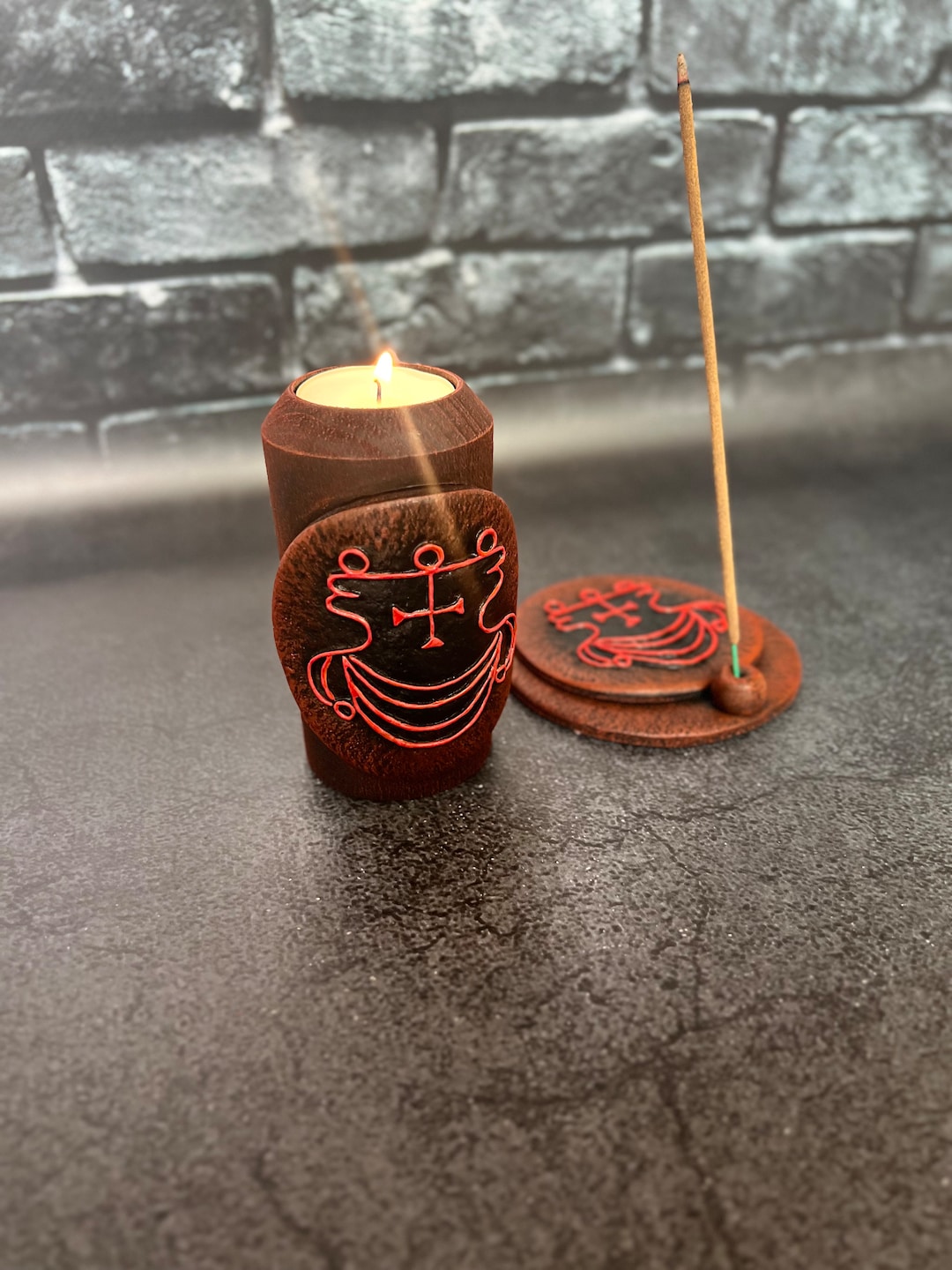 Agares Demon Sigil | Goetia Altar Set | 72 Demon Ritual Tools | Occult ...