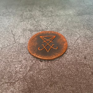 Lucifer Sigil Circle Altar Decor Demonology Witchcraft Supplies Sorcery ...