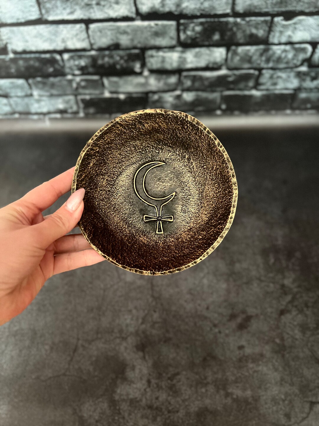 Lilith Offering Bowl Lilith Sigil Plate Witch Altar Witchcraft Supplies ...