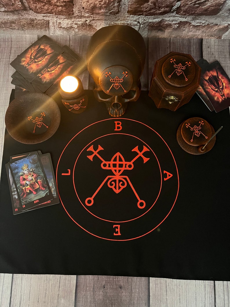 Bael Sigil Goetia Altar Offering Bowl Ritual Tool Solomon Magic ...