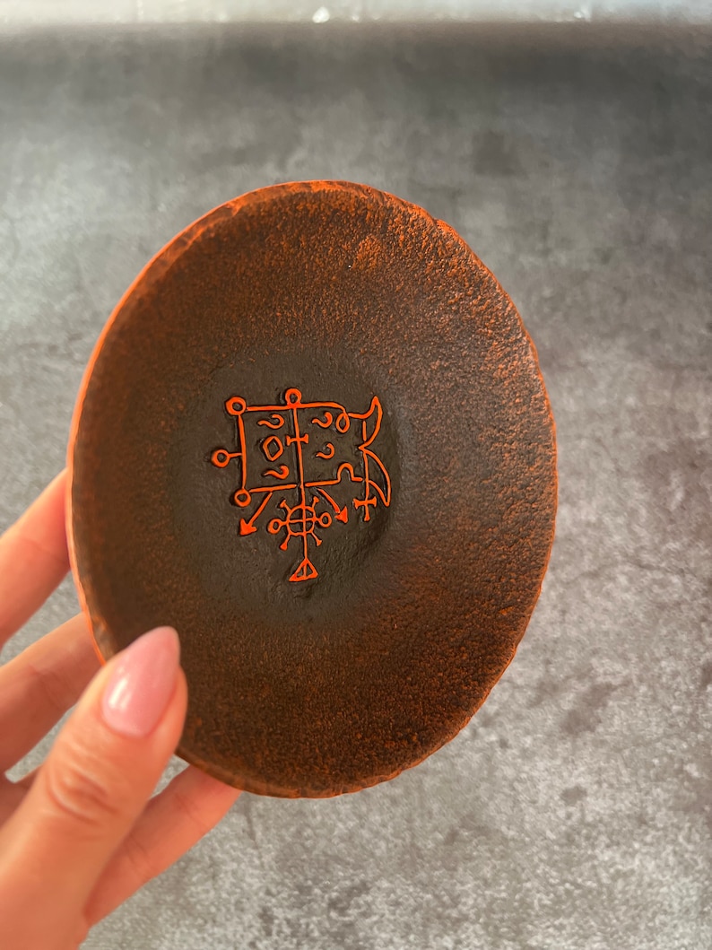 Camio Sigil Lesser Key Solomon Goetia Ritual Offering Bowl - Etsy