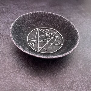 Necronomicon Offering Bowl Altar Plate Witchcraft Supplies Sorcery - Etsy