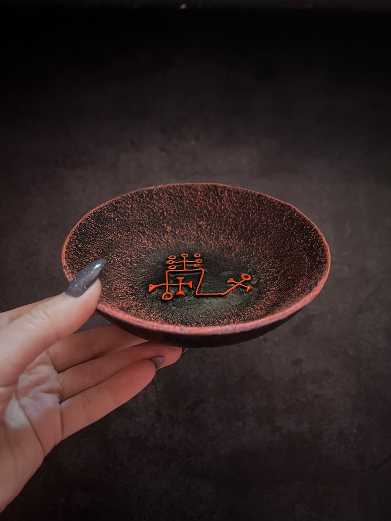 Dantalion Sigil Goetia Ritual Altar Offering Bowl - Etsy