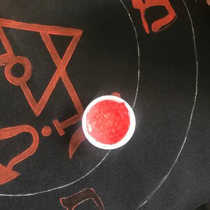 Samael Demon Sigil Qliphoth Altar Ritual Tablecloth - Etsy