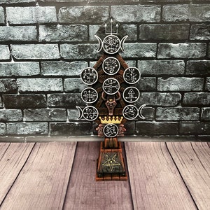 Qlippoth Tree Statue Kliphoth Kabbalah Altar Altar Witchcraft Supplies ...