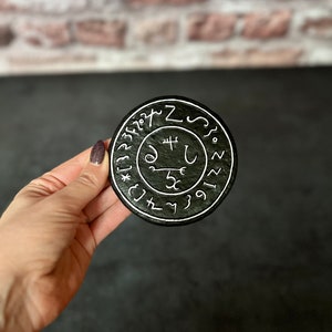 Beelzebub Demon Sigil Circle 3.5 Witch Altar Decor Ritual Altar ...