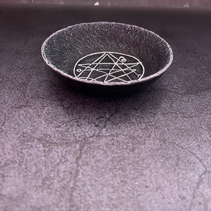 Necronomicon Offering Bowl Altar Plate Witchcraft Supplies Sorcery - Etsy