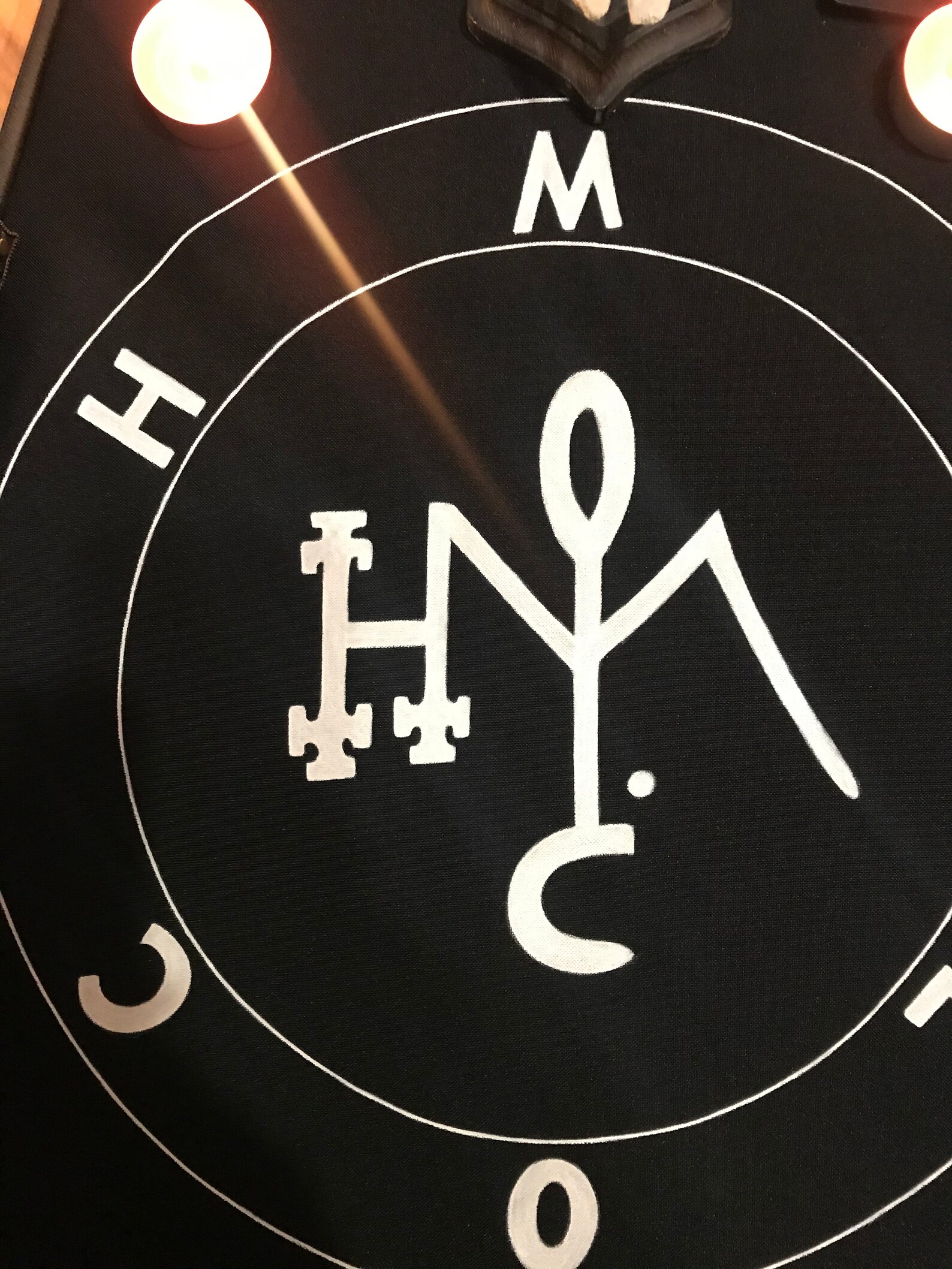 Moloch Tablecloth Demonology Altar Dark Witch Decor Occult - Etsy