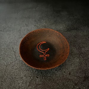 Lilith Offering Bowl Lilith Sigil Plate Witch Altar Witchcraft Supplies ...