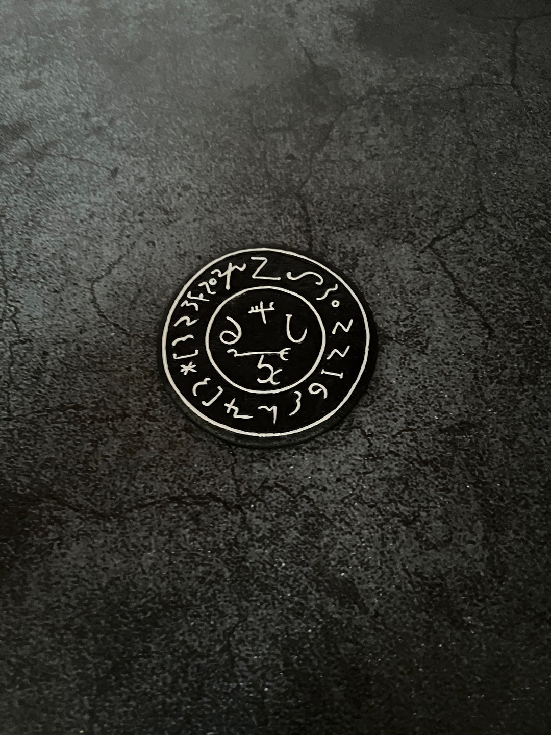 Beelzebub Demon Sigil Circle 3.5” Witch Altar Decor Ritual Altar ...