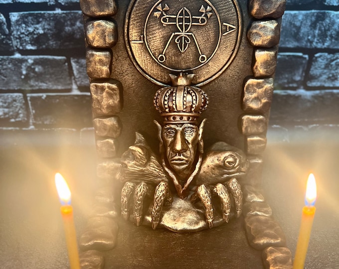 Bael Altar Statue Baal Figures Goetia Demon Solomon Magic Handcrafted ...