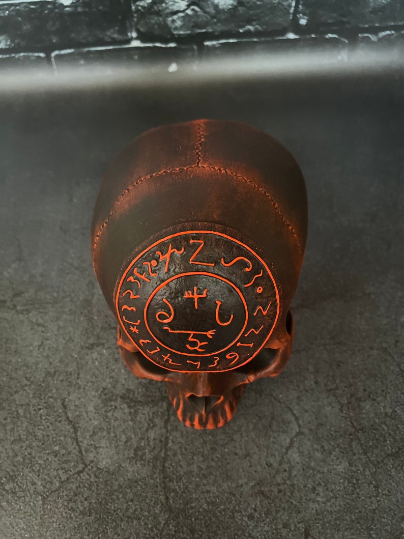 Beelzebub Sigil Occultism Altar Skull - Etsy