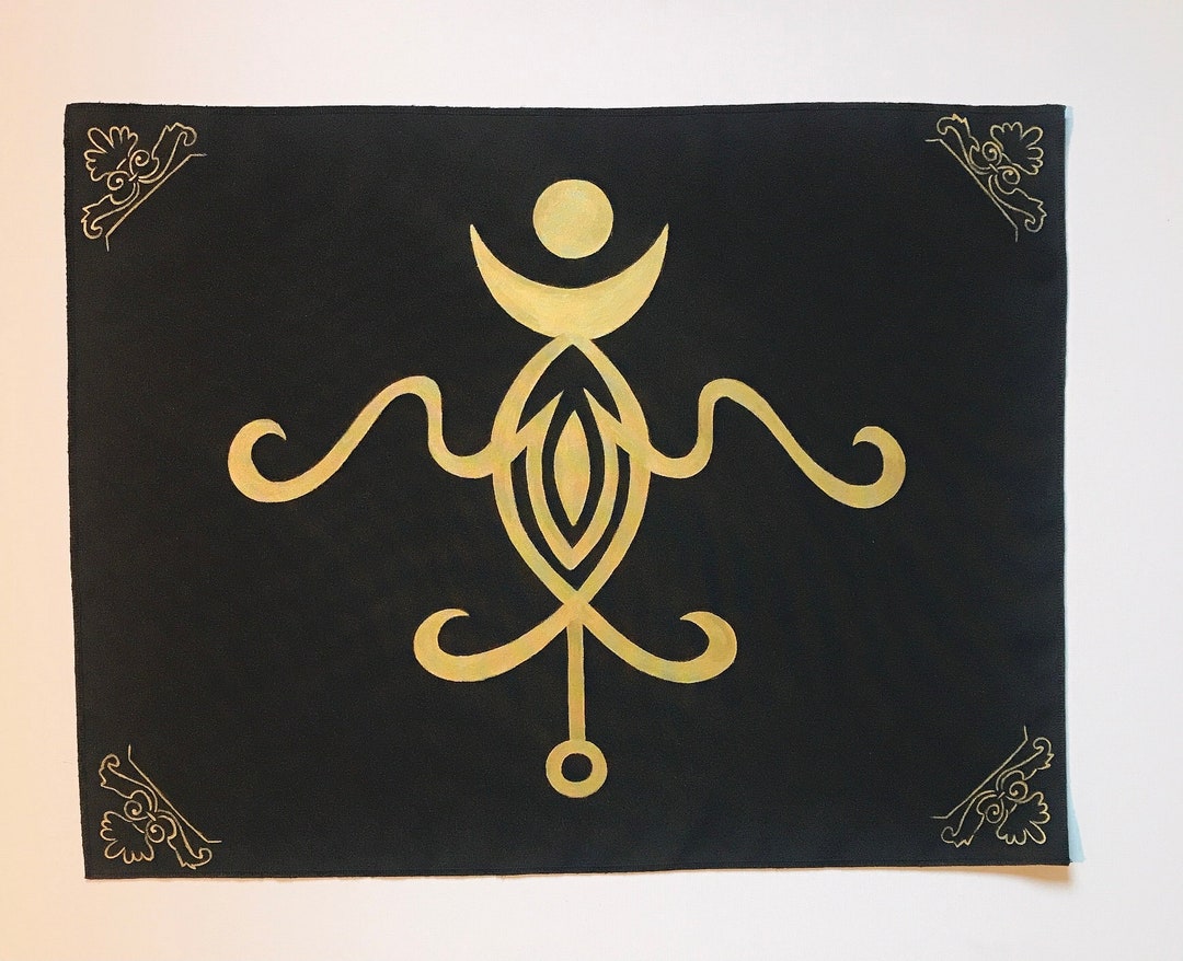 Arachne Altar Ritual Tablecloth Arachne Greek Goddess Arachne Spider ...