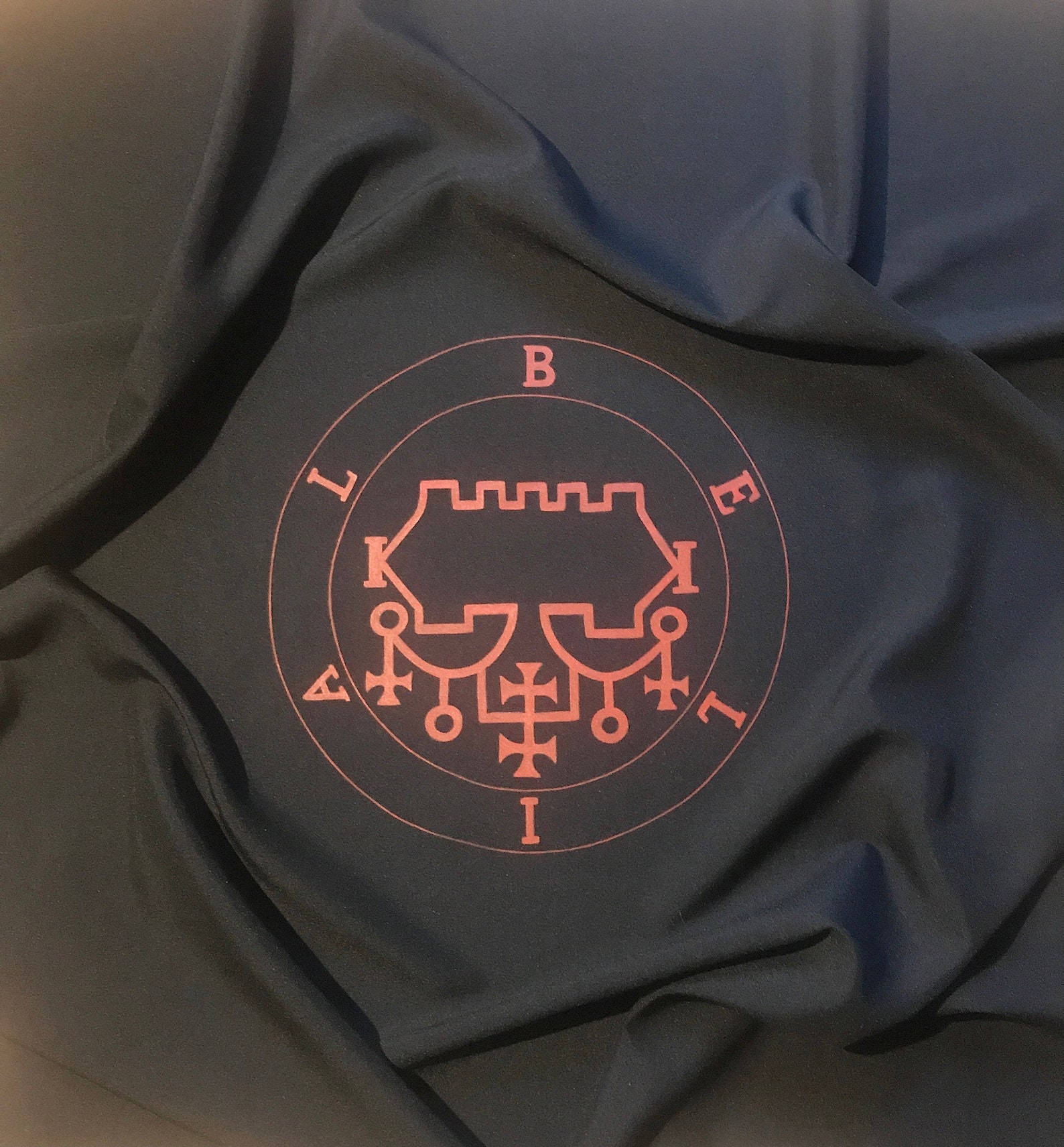 Belial Tablecloth Goetia Demon Sigil Demonology Altar Occult - Etsy