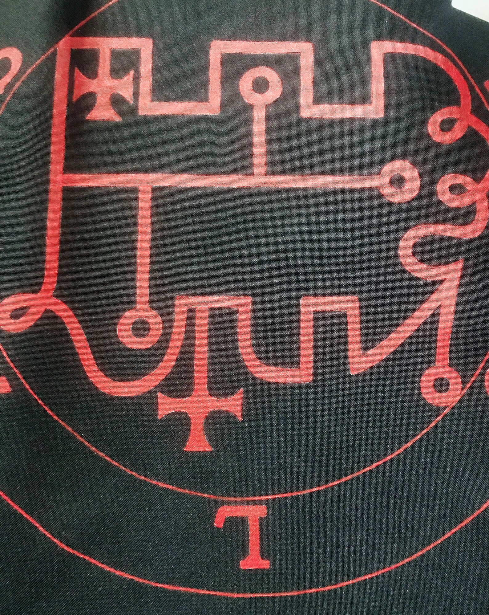 Stolas tablecloth Goetia demon sigil | Etsy