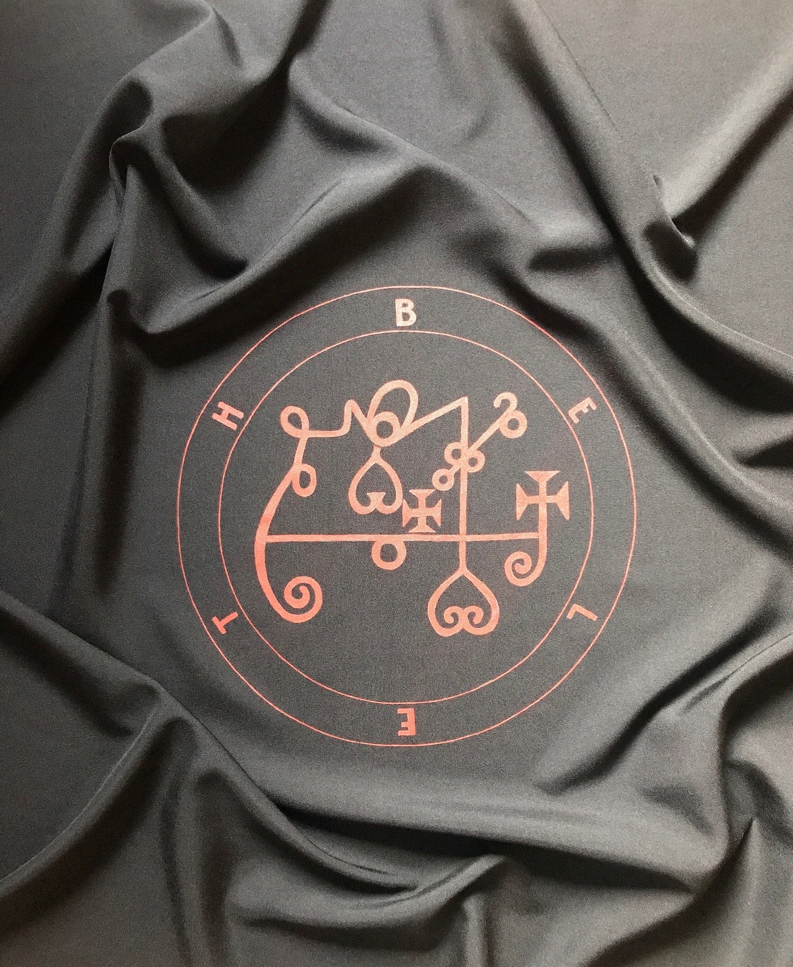 Beleth Occult sigil table cloth Sigil Altar cloth demon | Etsy