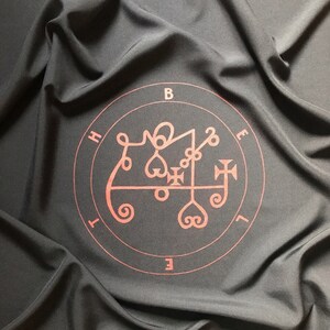 Beleth Tablecloth Goetia Demon Sigil Altar Tool Witchcraft - Etsy