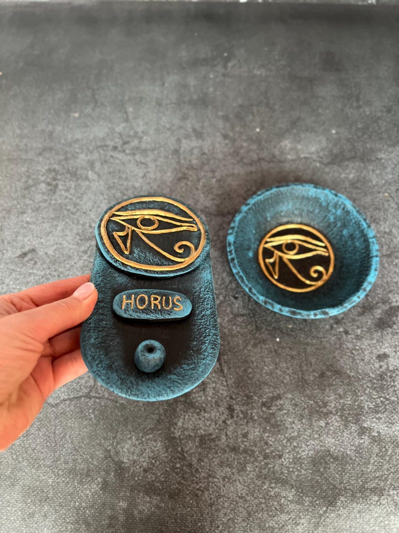 Horus Eye Egyptian Altar Decor SET - Etsy Australia