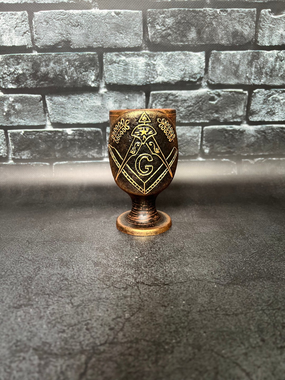 Freemasonry Goblet Masonic Ritual Cup Masonic Lodge Decor Altar Chalice ...