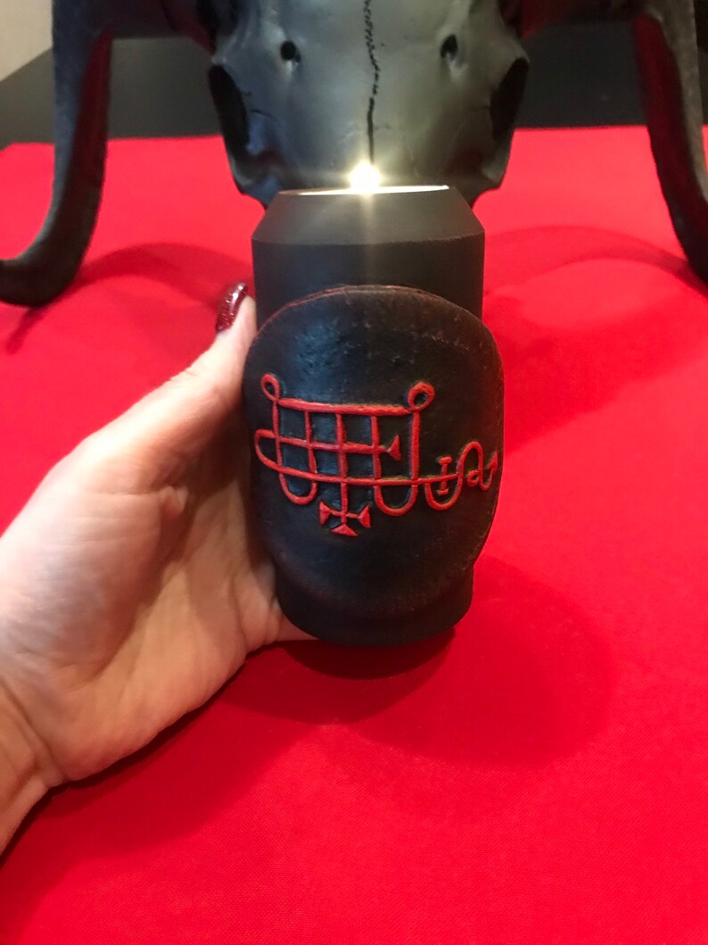 Bune Candlestick Goetia Demon Sigil Altar Tool Witchcraft - Etsy