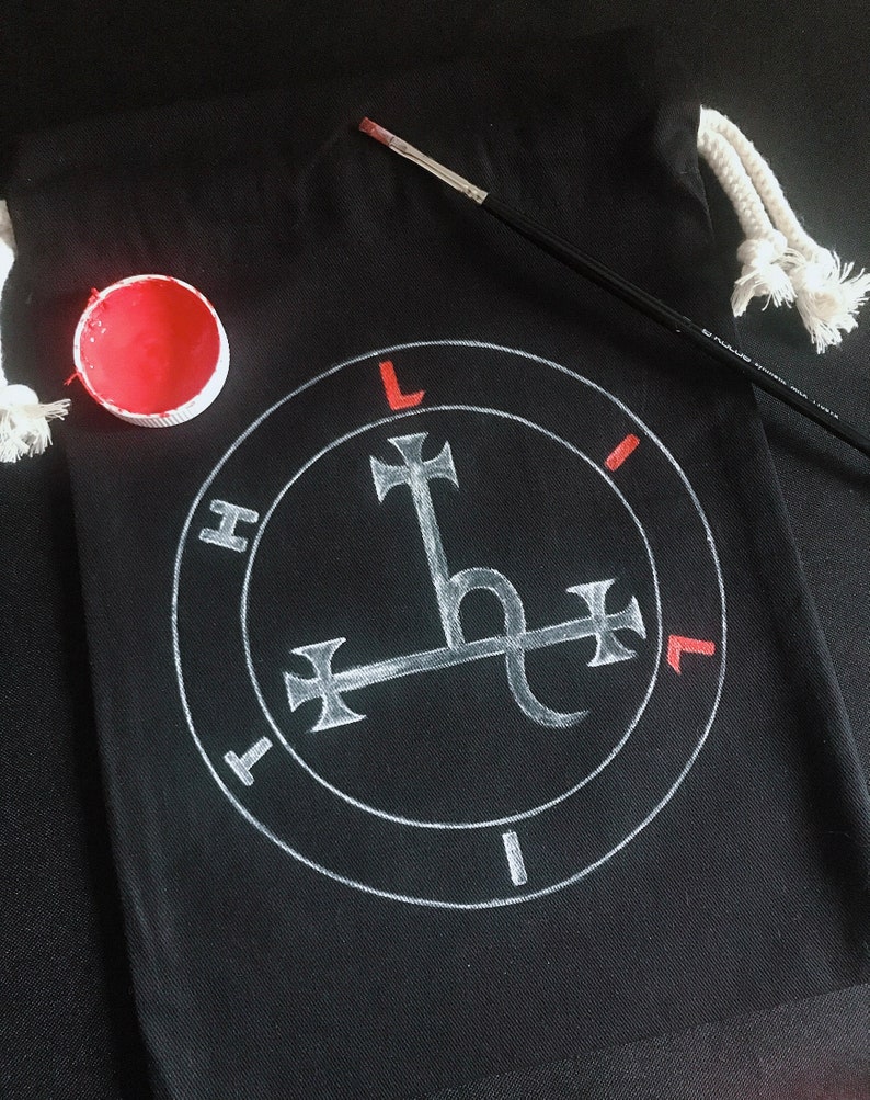 Buer Altar Cloth Goetia Demon Sigil Witch Altar Occult Altar - Etsy
