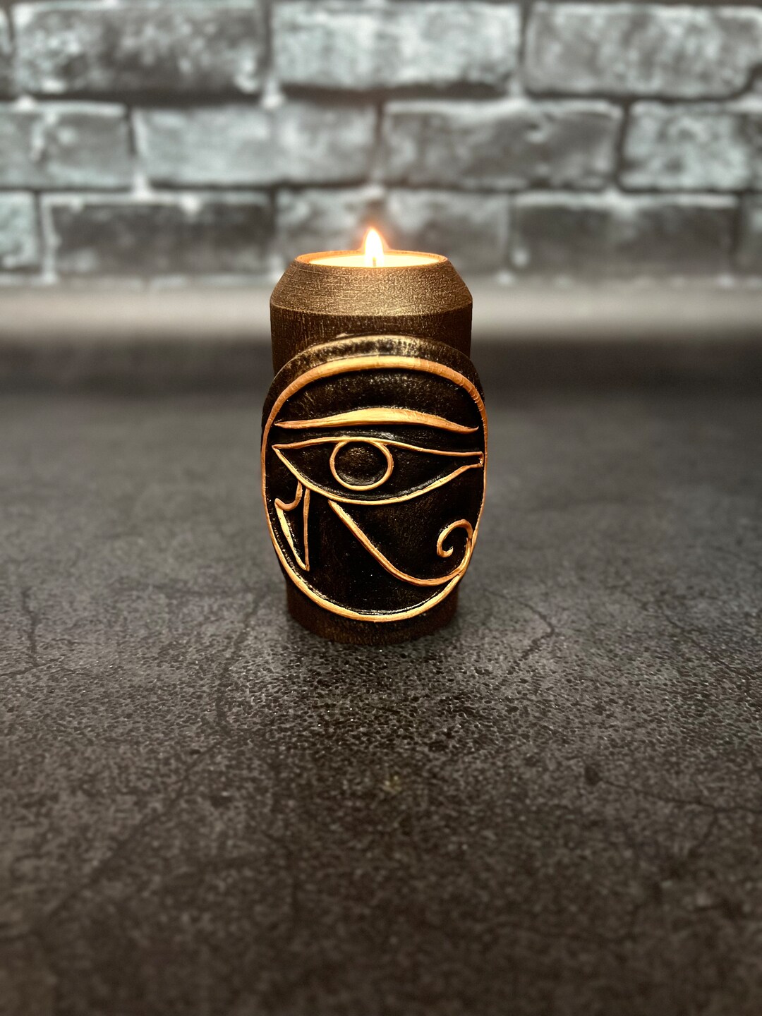 Horus Eye Candlestick Egyptian God Decoration Altar Supplies Witchcraft ...