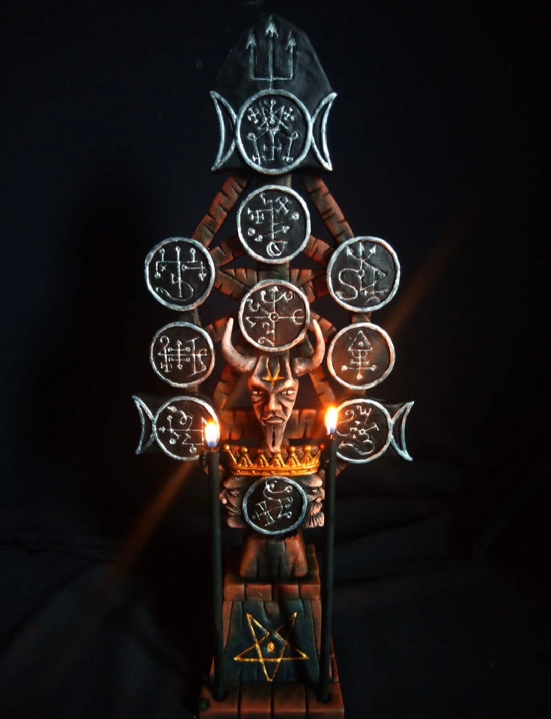 Qliphoth Baum Statue Klipoth Kabbalah Altar Okkulter Altar - Etsy.de