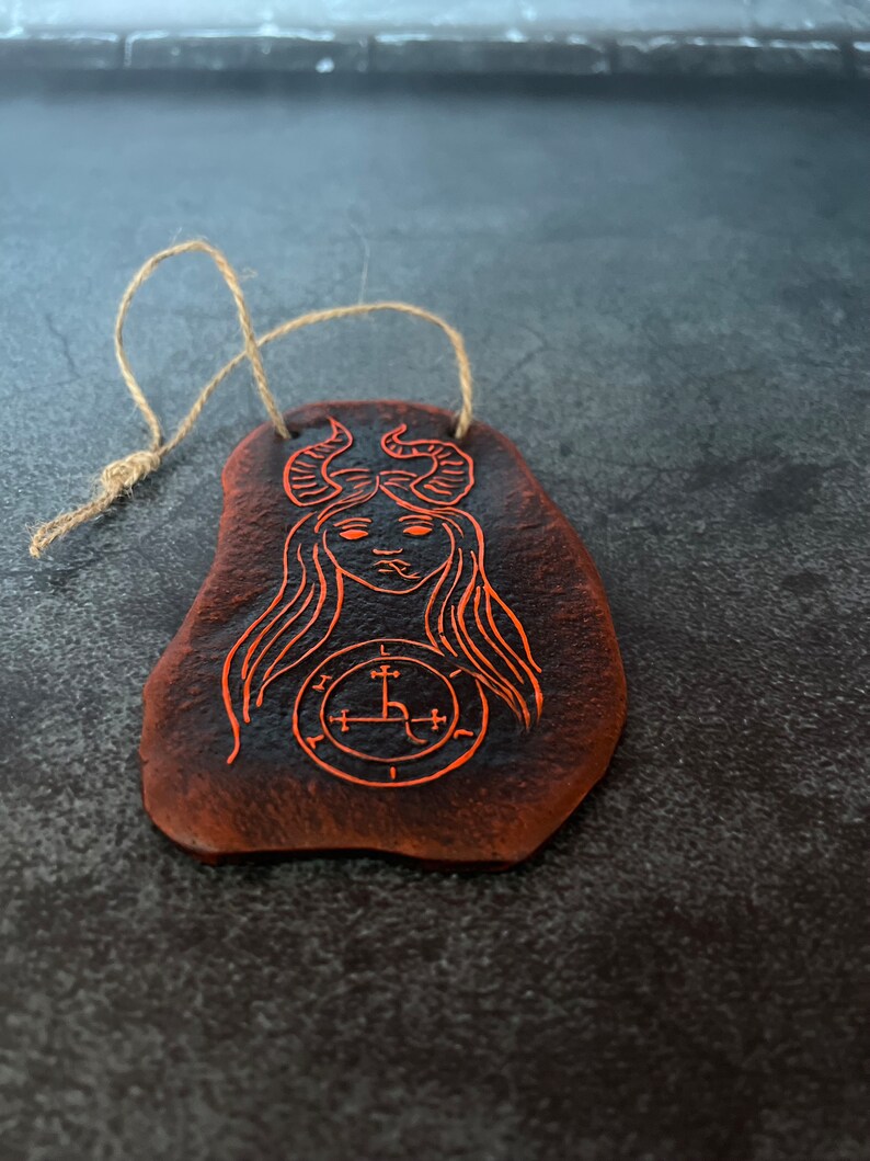 Lilith Wall Decor Lilith Mother Demon Witch Home Occult Altar - Etsy