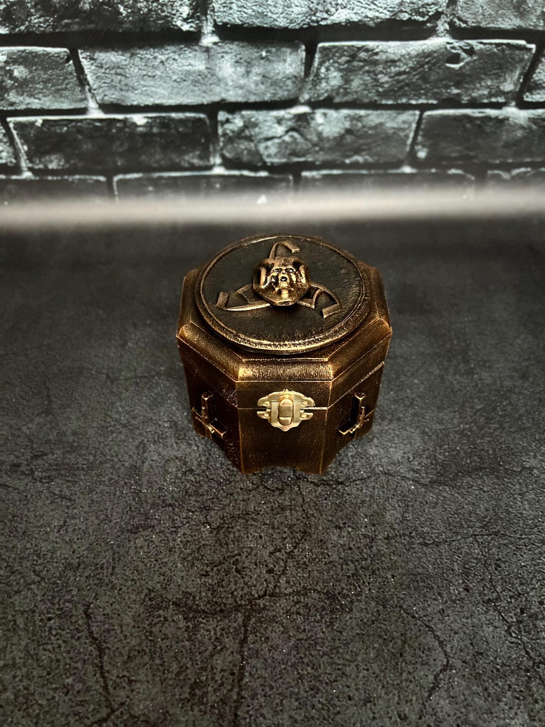 Satanic Altar 666 Box Inverted Cross Demon Decor Witchcraft Supplies ...