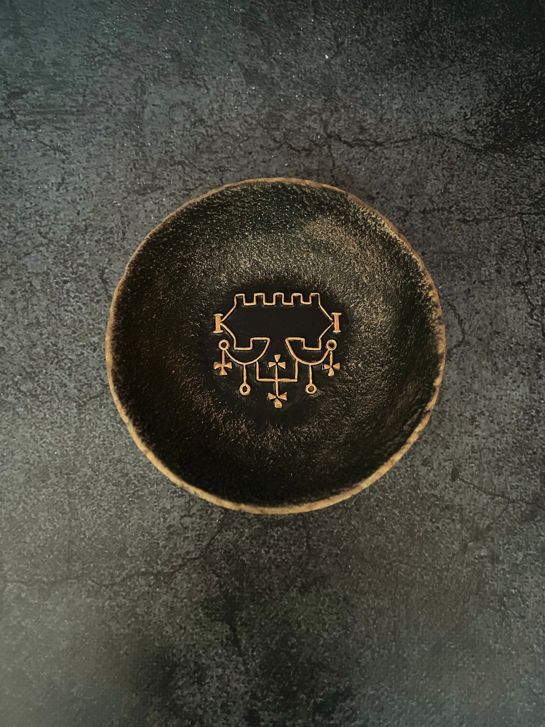 Belial Offering Bowl Goetia Demon Plate Ritual Altar Decoration Plate ...