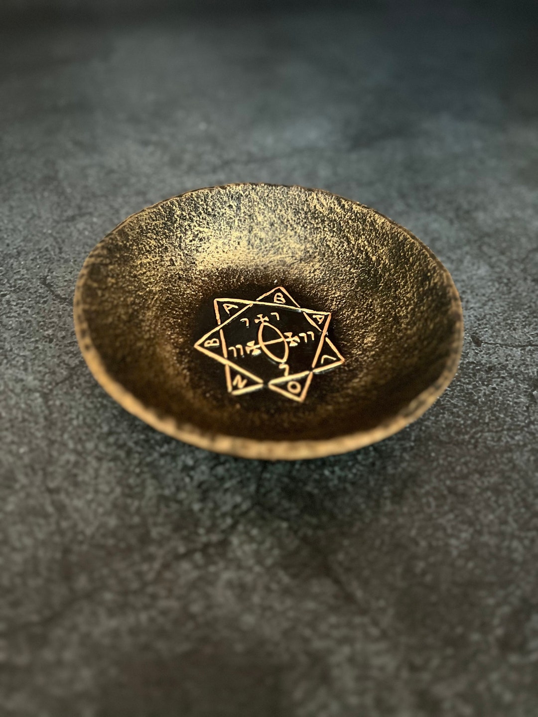Babalon Thelema Crowley Altar Ritual Offering Bowl Witchcraft Supplies ...