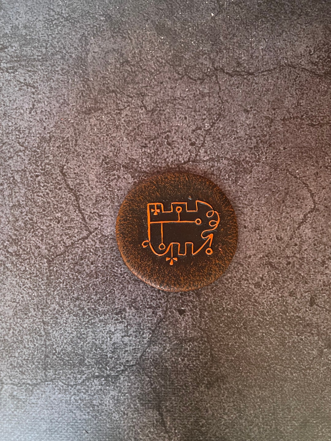 Buy Stolas Circle Goetia Demon Sigil Altar Decor Witch Thurible Altar ...