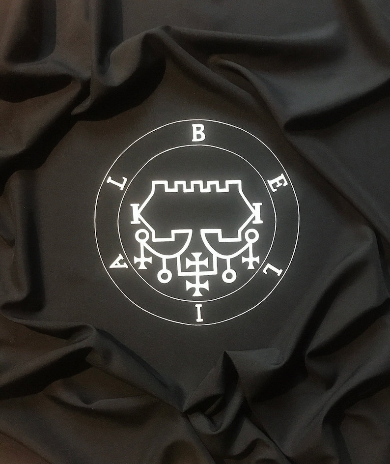 Belial Sigil Goetia Lesser Key Solomon Altar Tablecloth - Etsy