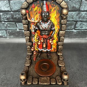 Eshu Esu Exu Altar Ritual Statue Voodoo Deity African Spirit Mystical ...